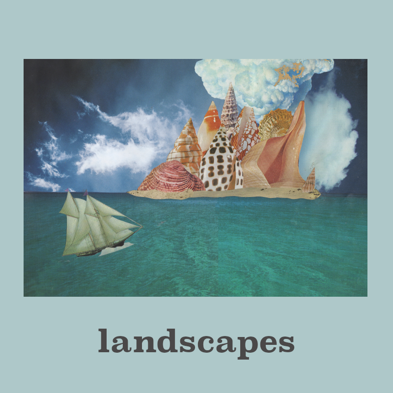 Landscapes – Handmade Collages By Sam Prickett